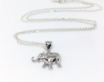 Small elephant charm | Etsy