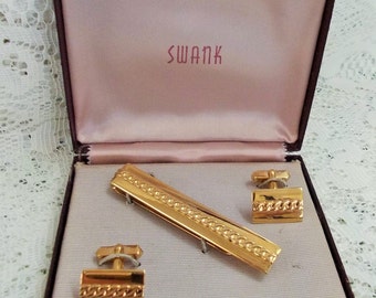 Unique swank gold tone clip related items | Etsy