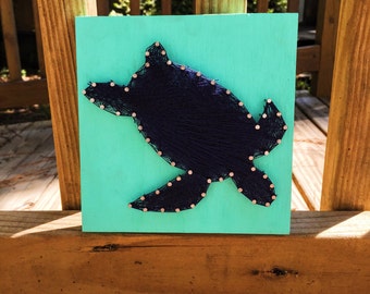 Turtle string art | Etsy