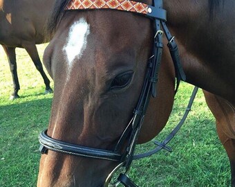 Horse browband | Etsy