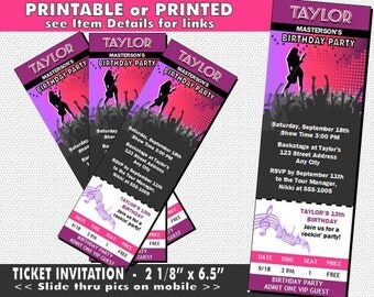 Go Kart Racer Ticket Invitation Printable by PrintVillaInvites