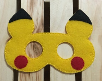 Pikachu mask | Etsy