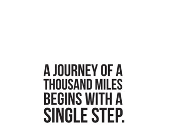 With a single step | Etsy