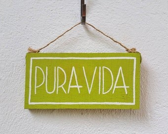 Pura vida sign | Etsy