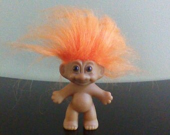 Items similar to Vintage Punk Rocker Russ Troll Doll on Etsy