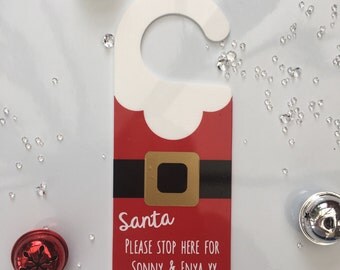 Santa stop here | Etsy