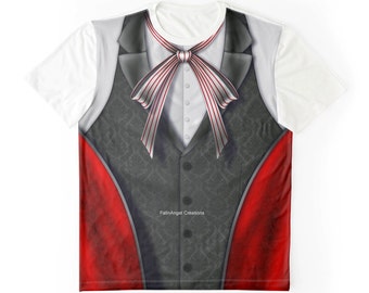 Kuroshitsuji Grell Sutcliff Original Art Custom T-shirt