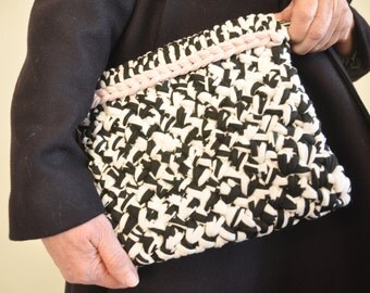 Hand knit purse | Etsy