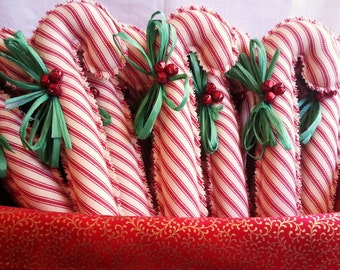 Candy cane decor | Etsy