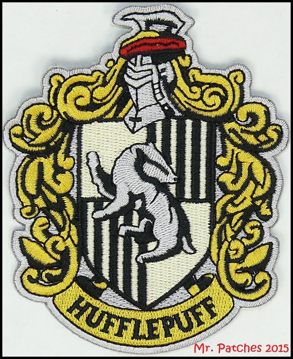 HUFFLEPUFF Harry Potter Hogwarts PATCH High Quality Iron/Sew