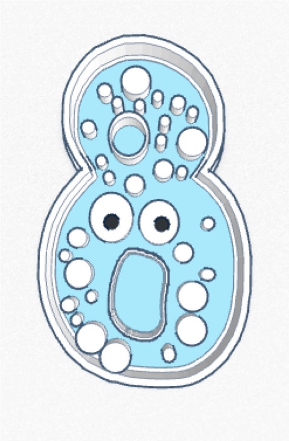 Funky Animal Number 8