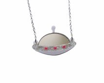 Unique alien necklace related items | Etsy