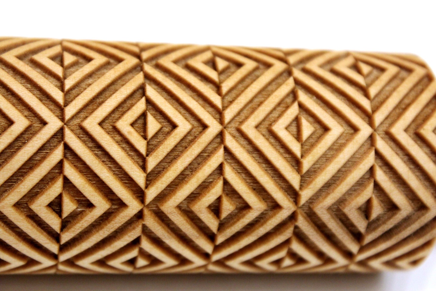 Geometric Pattern Engraved Embossing Rolling by DiamondWoodcomua