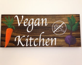 Sign vegan | Etsy