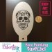 TALL GROUPIE Face Painting Stencil Mini by ElaborateEyes on Etsy