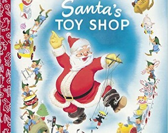Santas toy shop | Etsy