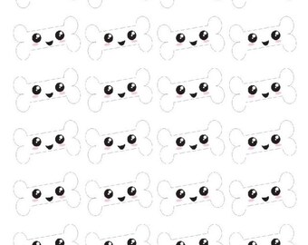 Bone stickers | Etsy