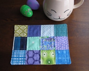 Easter mug rug | Etsy