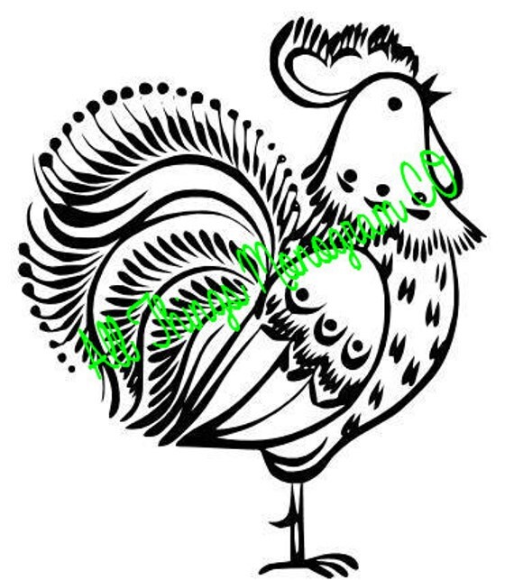 Sassy Chicken Svg By Thediymonogramco On Etsy