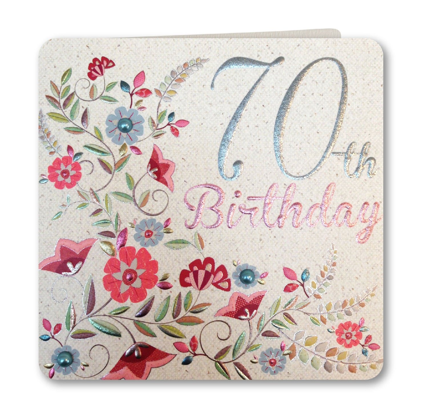 Birthday Card Happy 70th Birthday 70th Birthday Card