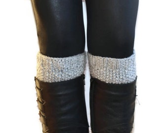 Grey boot toppers | Etsy