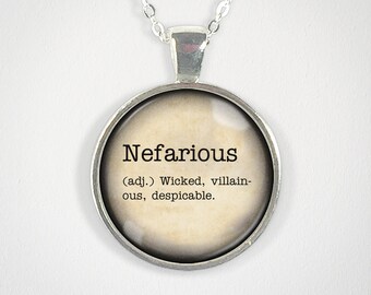 Nefarious | Etsy
