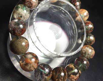 Items similar to Natural Multicolour Freshwater Pearl Bracelet with 14k ...