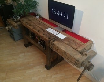 Industrial bench | Etsy