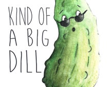 Popular items for pickle card on Etsy