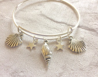Shell bracelet | Etsy
