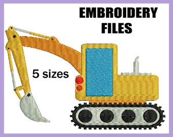 Excavator pattern | Etsy