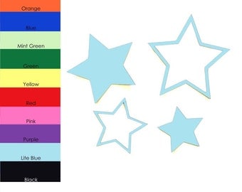 Star cut outs | Etsy