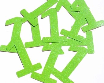 Lime green glitter | Etsy