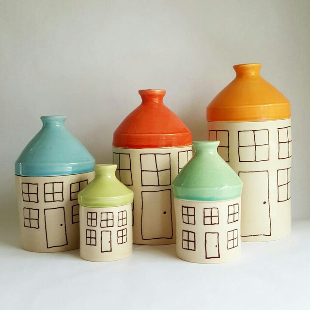 Bella Joy Pottery by Heidi Fahrenbacher by bellajoy on Etsy