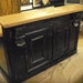 All Satin Black Antique Repro Counter