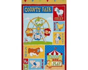 Goodnight Moon Quilt Panel Juvenile Print by TheQuiltedNursery