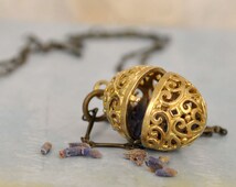 Unique solid perfume locket related items | Etsy