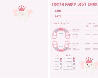 Tooth fairy receipt | Etsy