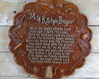 My kitchen prayer | Etsy