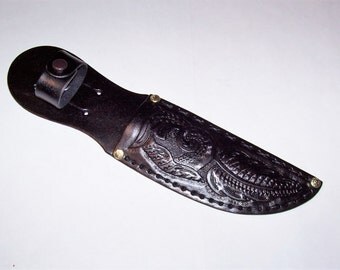 Western knife sheath | Etsy