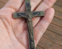 Unique antique crucifix related items | Etsy
