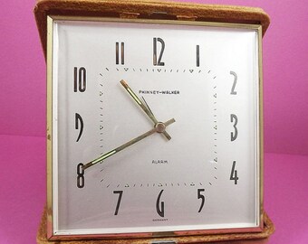 Vintage travel clock | Etsy