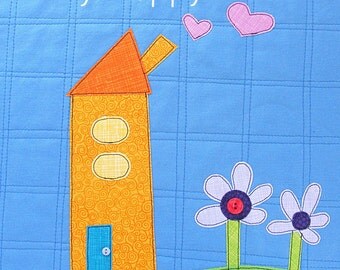 Flower Beds Quilt Pattern PDF by ShinyHappyWorld on Etsy