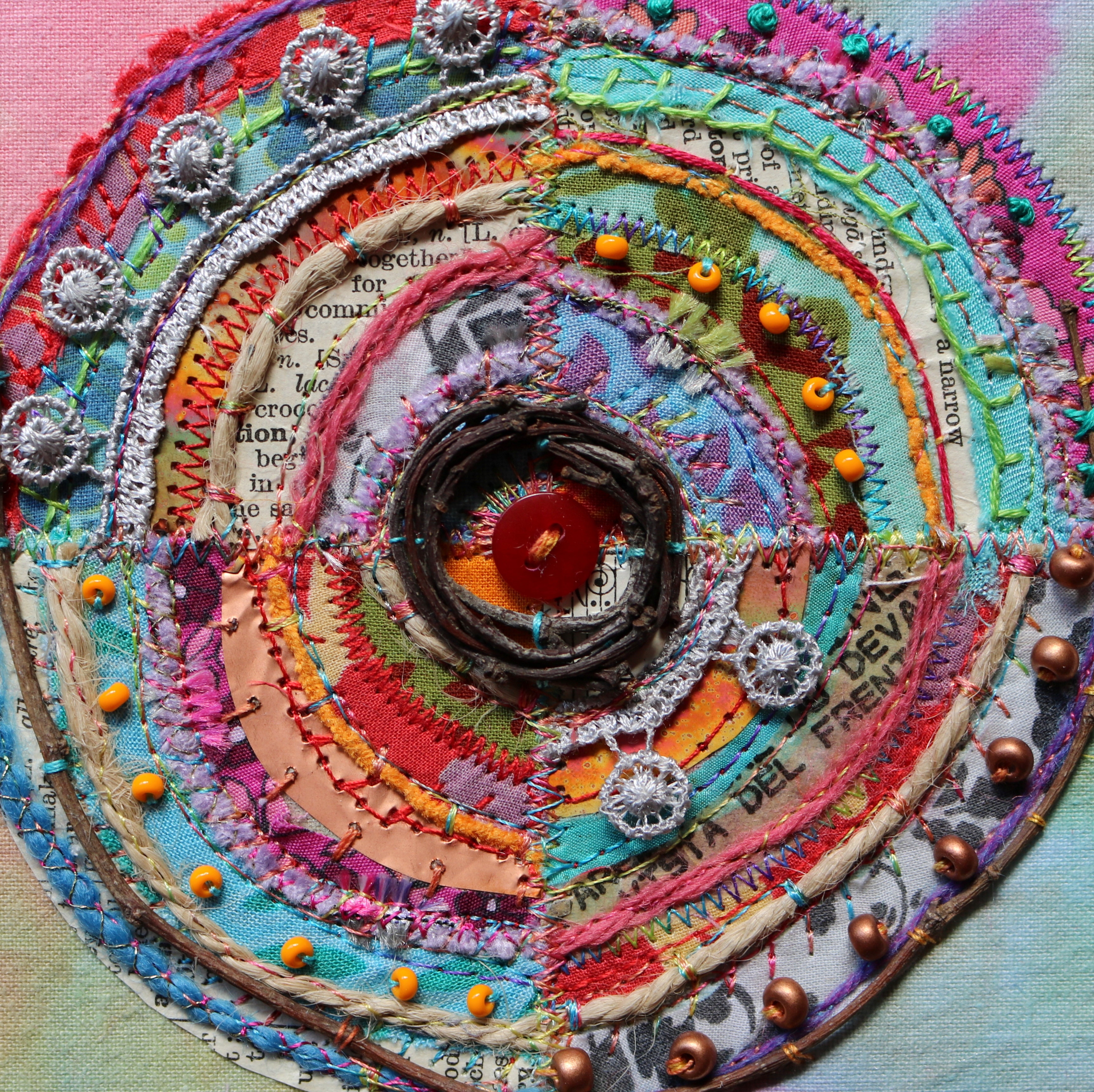 Isobel Moore embroidered originals by threadnoodle on Etsy