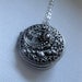 Fancy Silver Locket Necklace Lace Locket Design Locket