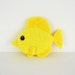 Yellow Tang Fish Crochet Pattern Tang Fish Amigurumi Pattern