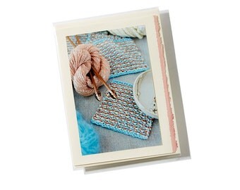 Knitting Photography Greeting Cards Stack of 4 Assorted