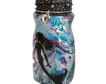 Mermaid candle | Etsy