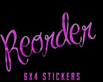 Popular items for reorder stickers on Etsy
