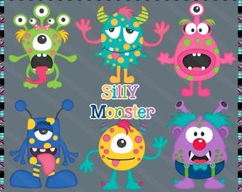 Silly monster | Etsy